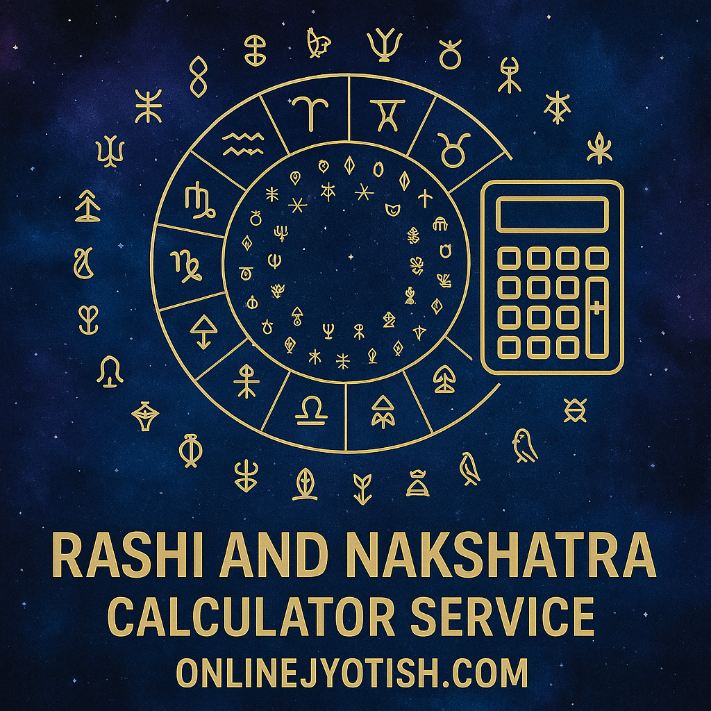 Rashi & Nakshatra Calculator: Find Your Birth Star & Moon Sign by Date ...